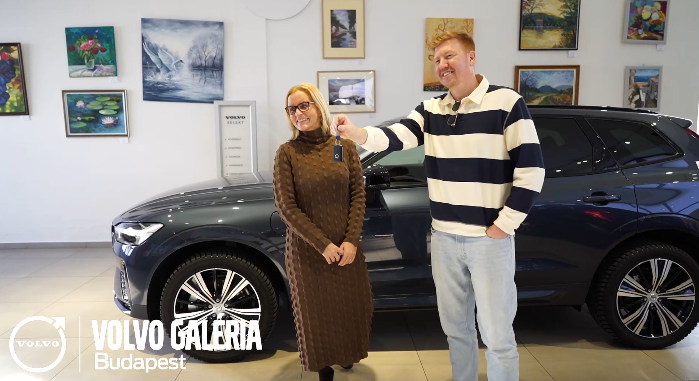 Marsalkó Dávid Volvo XC60 T6 plug-in hybrid autója a Volvo Galéria ...